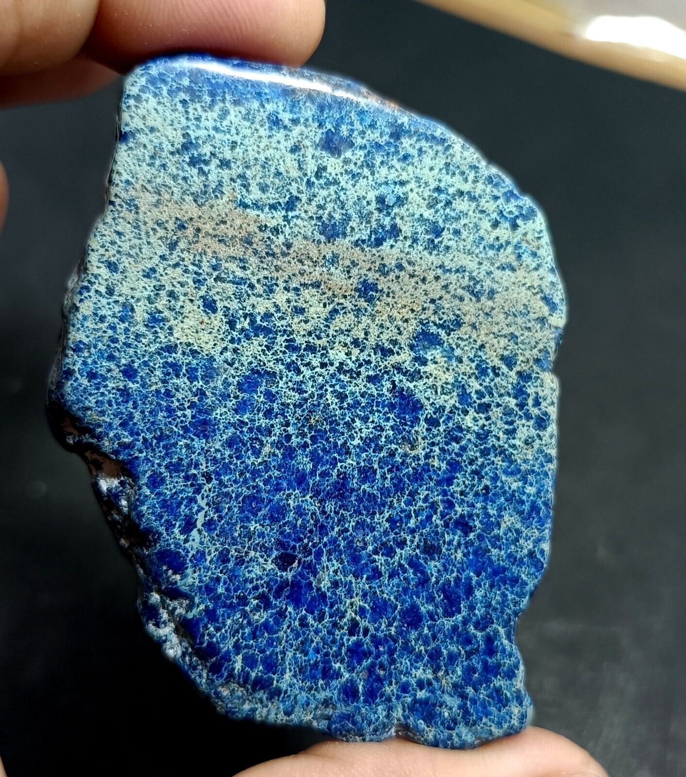 128 Ct Natural Arizona Superior Blue Turquoise Slab Rough Certified Raw ...