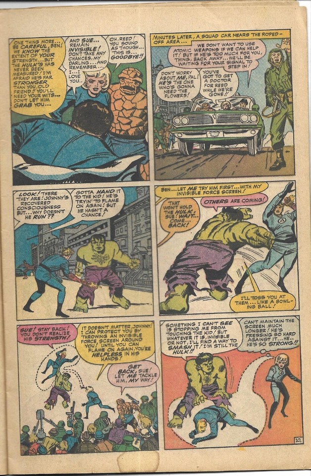 Fantastic Four#25 1964 THING VS. HULK BY JACK KIRBY G+COND. | eBay