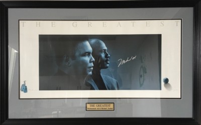 ALI / JORDAN PERSONALLY SIGNED "THE GREATEST" | eBay