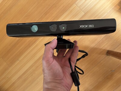 Genuine, Official Kinect Sensor for Xbox 360 + 1 kinect game | eBay ...