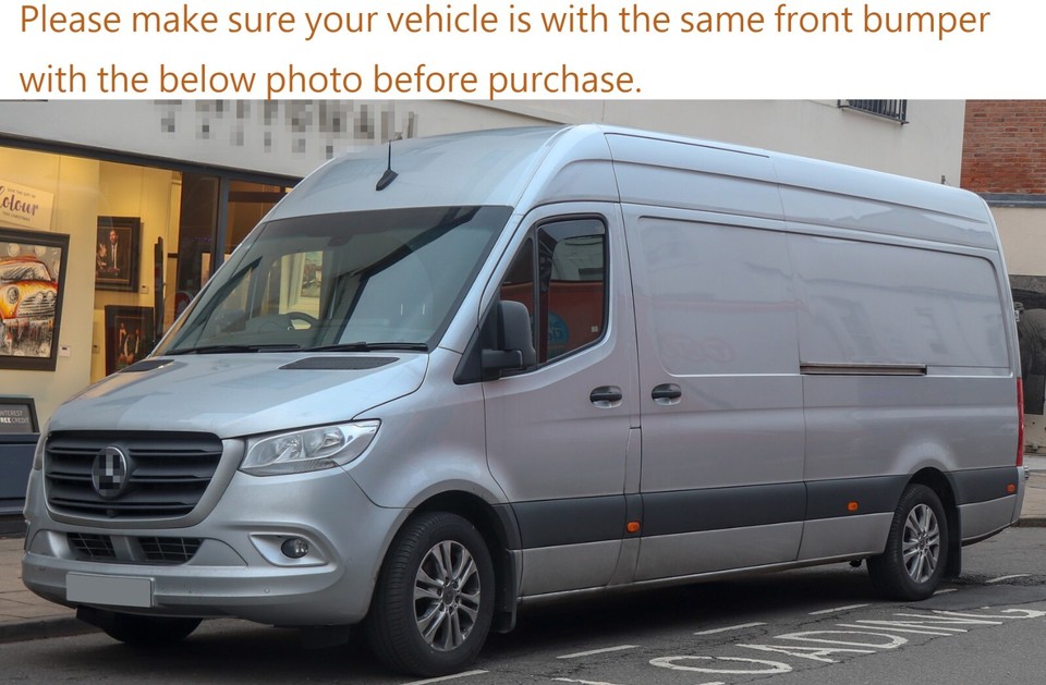 Fit for 19-23 Mercedes Sprinter W907 W910 Front Bumper Bracket LH RH ...