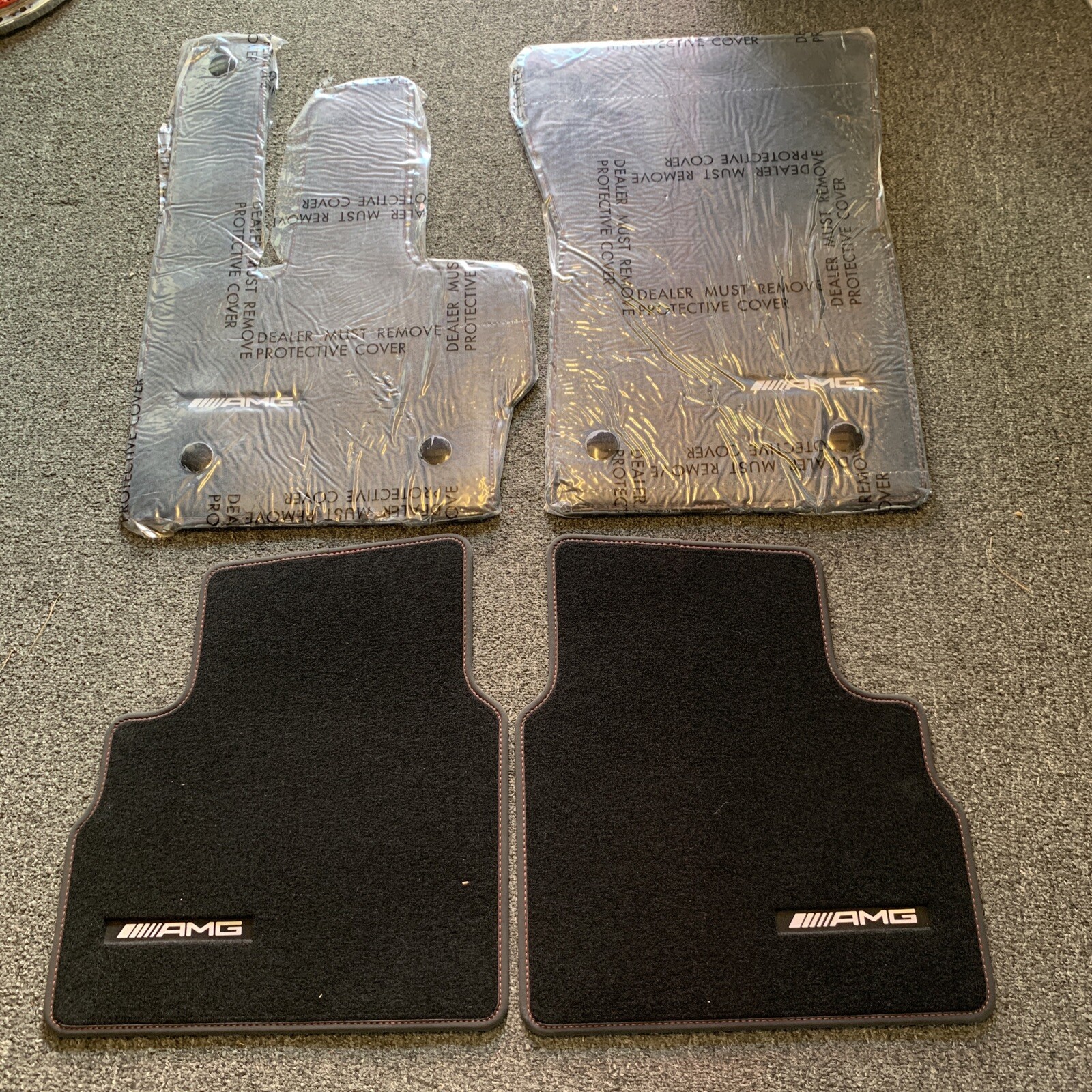 Genuine AMG Mercedes G64 W464 G-class 2019-22 floor mat With Red ...