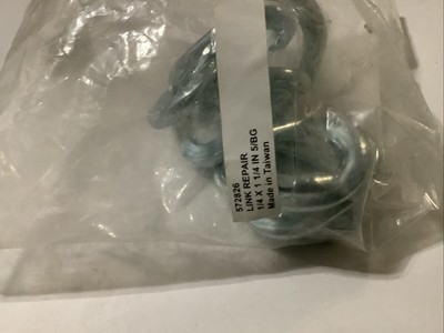 Zinc-Plated Steel Chain Repair Lap Links 6X 1/4 x 1/4 | eBay