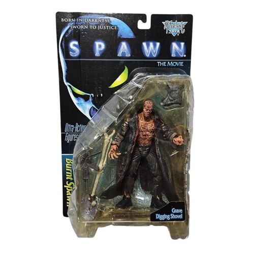 SPAWN The Movie Burnt Spawn Ultra Action Figure McFarlane Toys 1997 ...