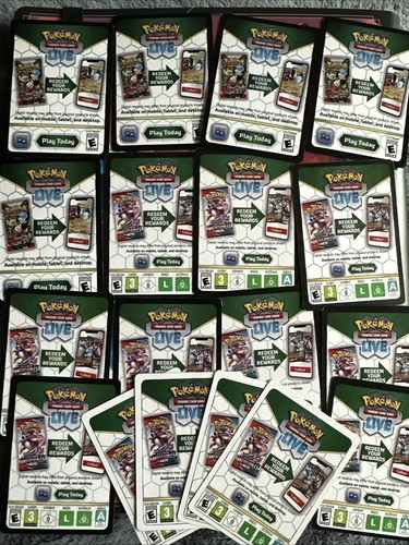 pokemon tcg live code cards | eBay