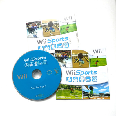 Wii Sports (Nintendo Wii, 2006) with Cardboard Sleeve and Manual | eBay