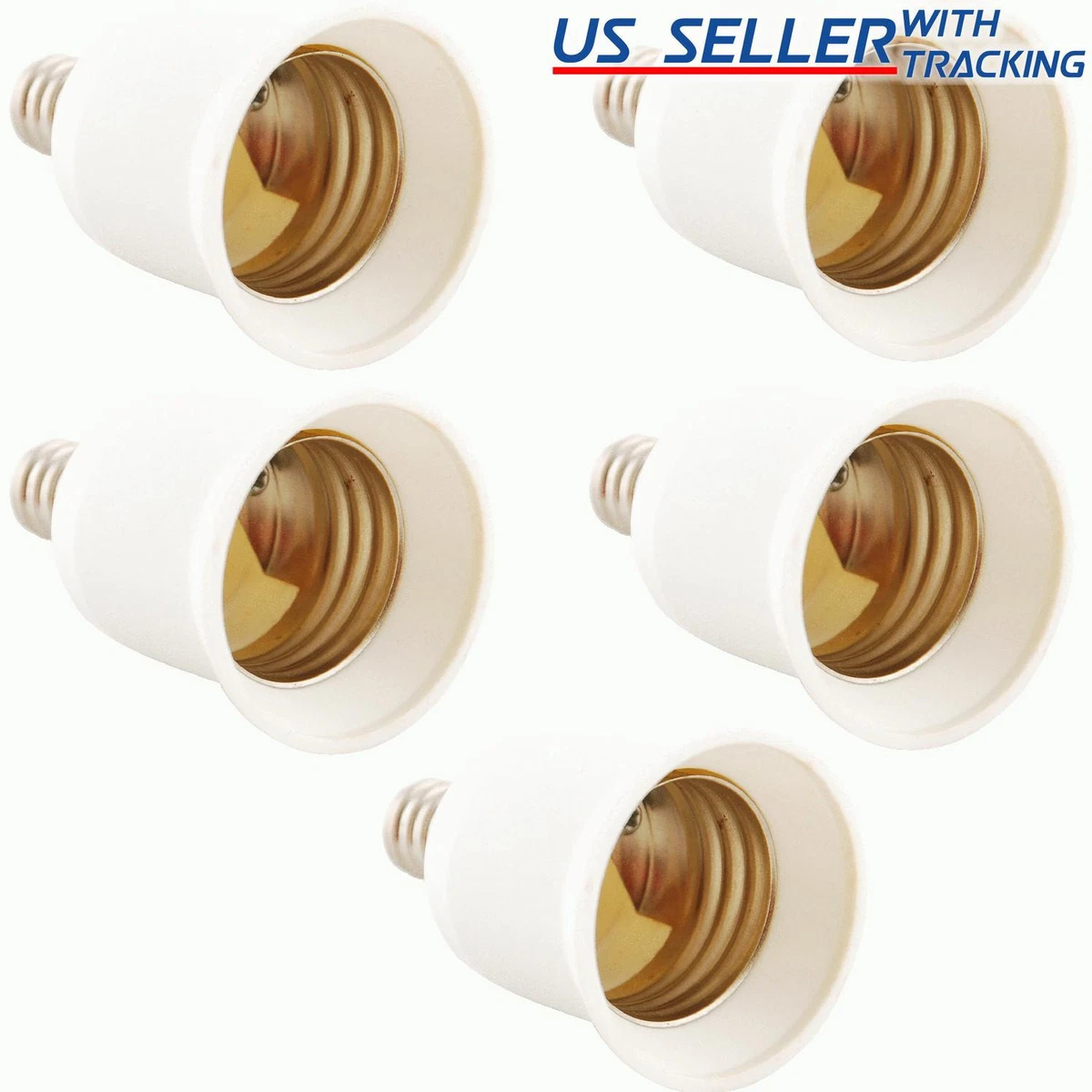 Medium To Candelabra Base Light Bulb Socket Adapter | Shelly Lighting