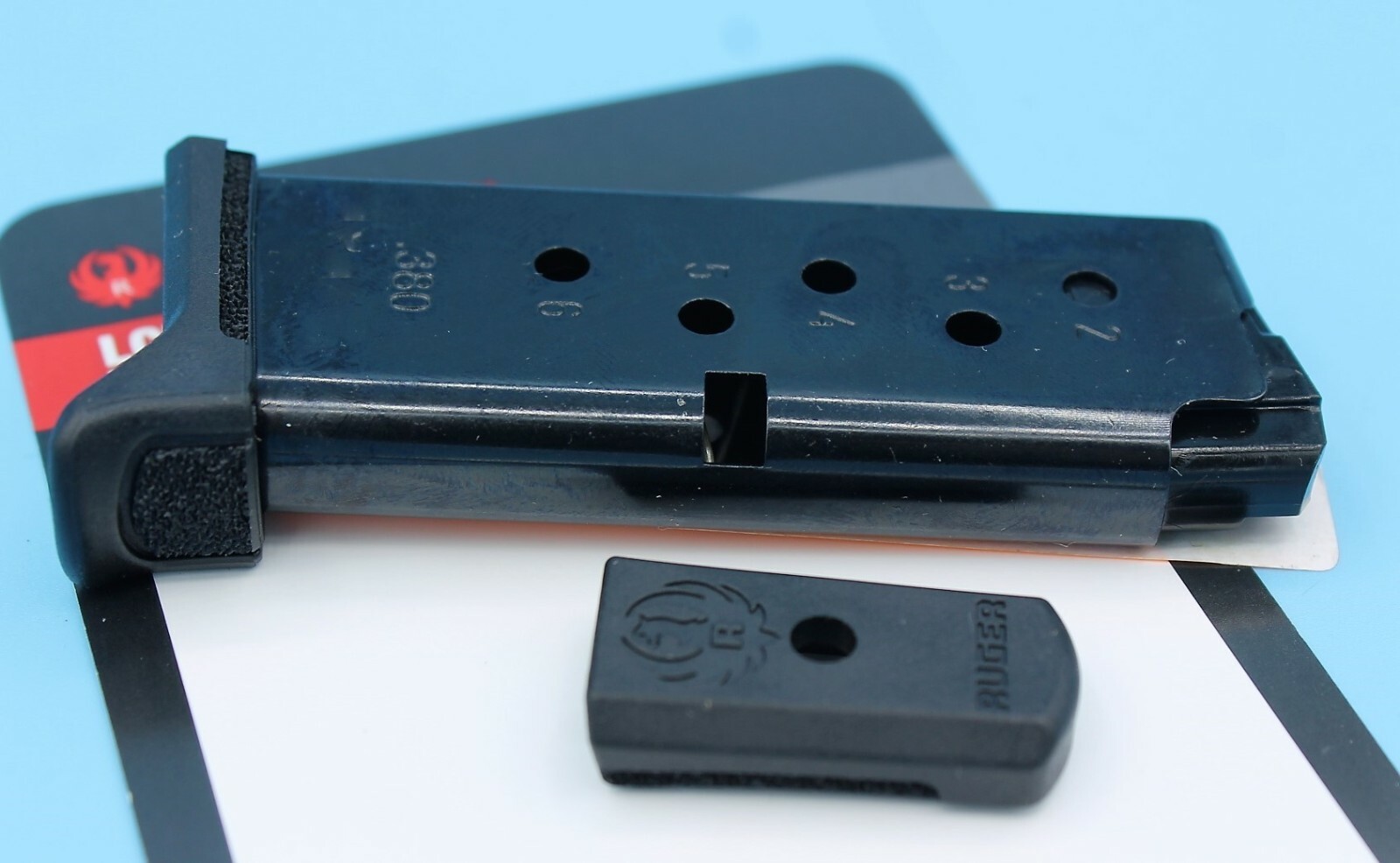 Ruger LCP 2 II Magazine Value 2-Pack 380 ACP GEN 2 Pistol 6 Round Clip ...