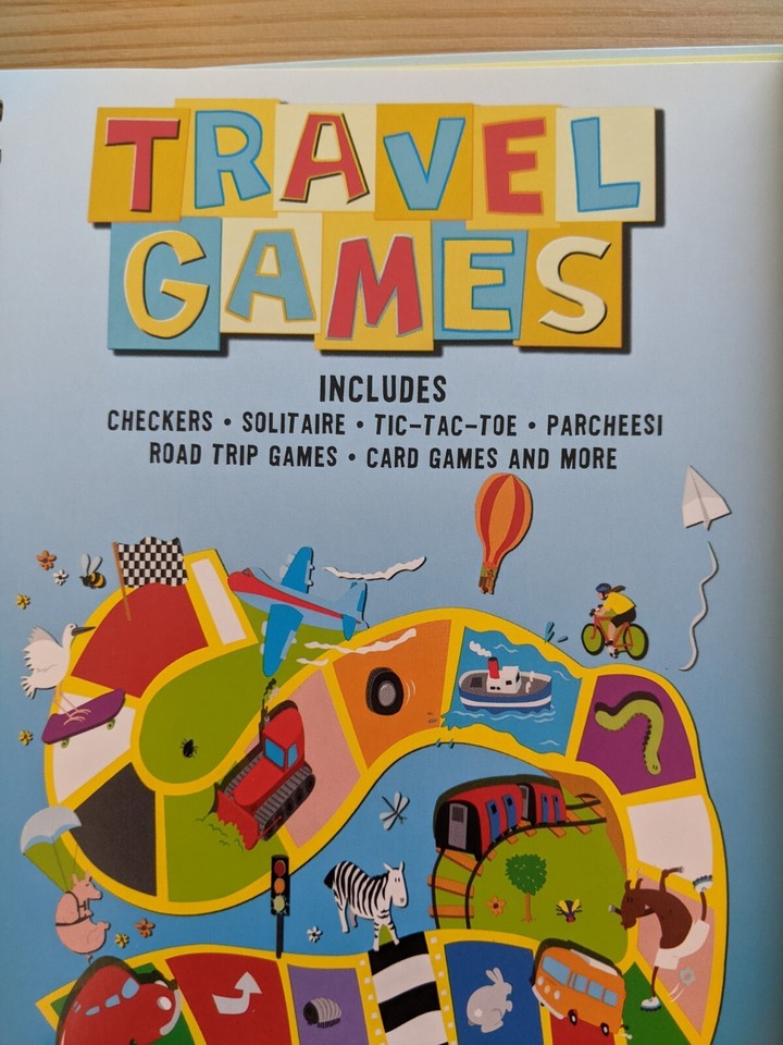 Travel Games Fun and Games on the Go Book | eBay