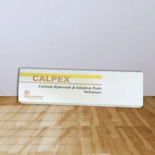 Ammdent Calpex Calcium Hydroxide with Iodoform Paste Radiopaque 2gm ...