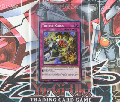 Yugioh Trap Card Therion Cross DIFO-EN070 1st Ed Super Rare | eBay