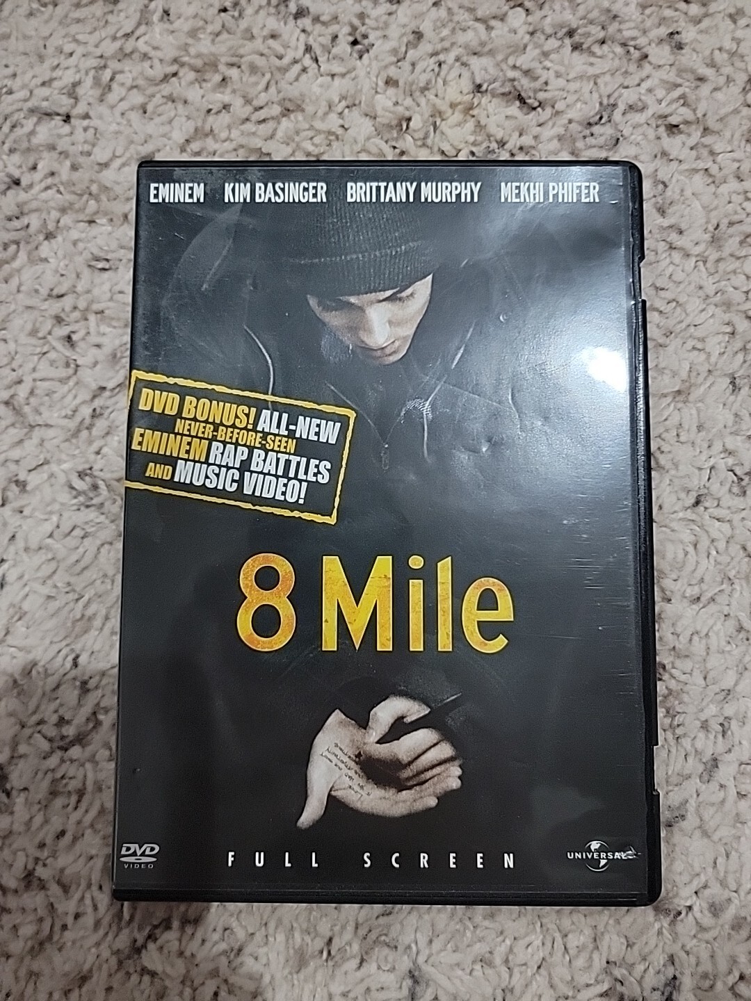 8 Mile (DVD, 2003, Full Frame Uncensored Bonus Materials) 25192273926| eBay