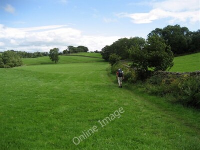 Photo 6x4 Pennine Way below Knott Hill Dent Bank The National Trail ...
