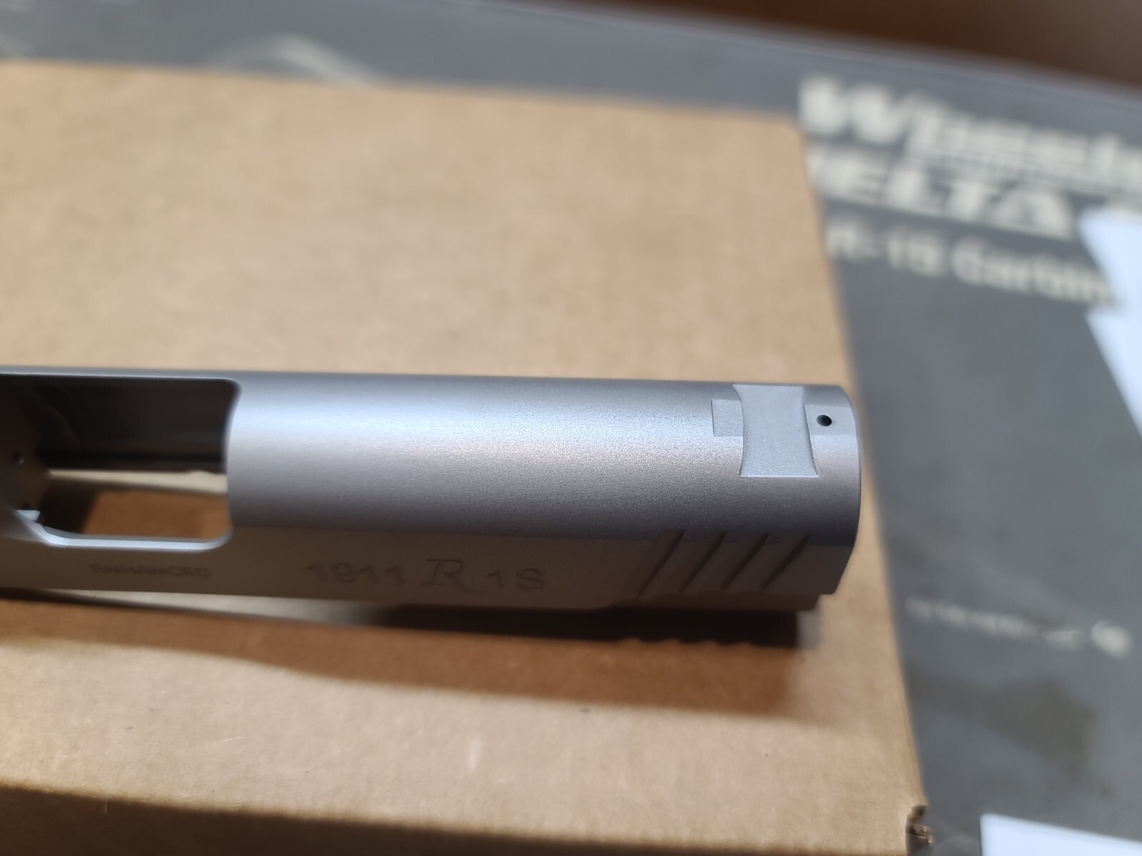 NOS REMINGTON 1911 R1S ENHANCED COMMANDER STAINLESS SLIDE 4¼" 45ACP # ...