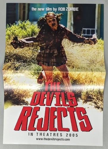 2005 The Devil's Rejects Rob Zombie Movie Promo Poster 20 x 13 | eBay ...
