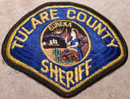 CA Tulare County California Sheriff Patch | eBay