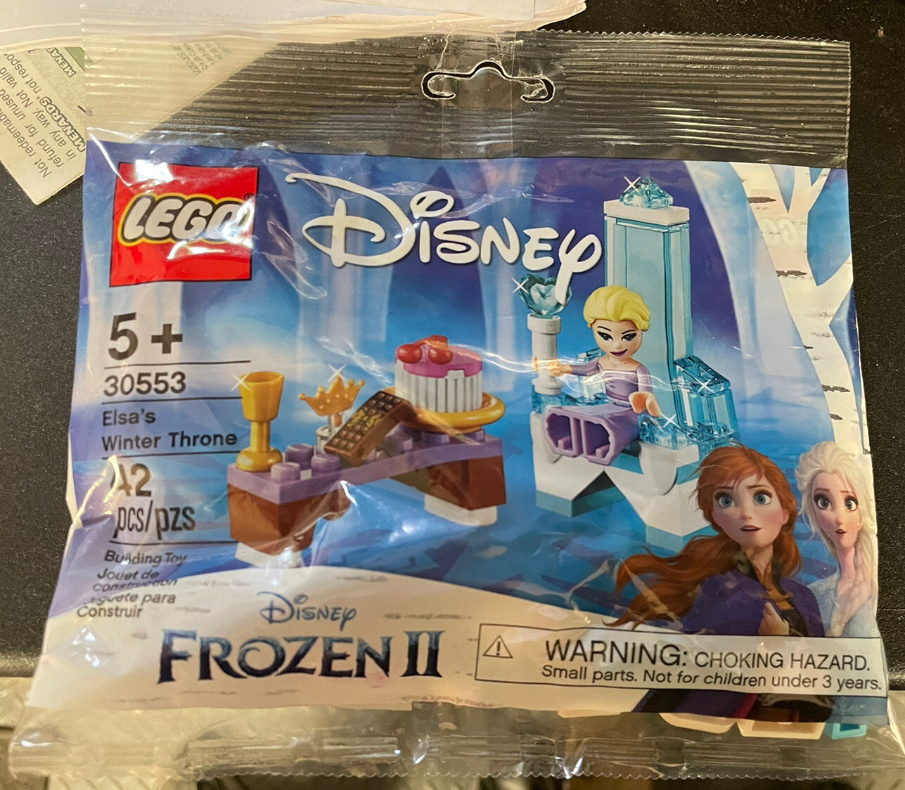 Lego 30553 Disney Frozen 2 Elsa's Winter Throne Polybag 30553 New ...