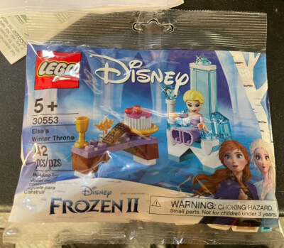 Lego 30553 Disney Frozen 2 Elsa's Winter Throne Polybag 30553 New ...