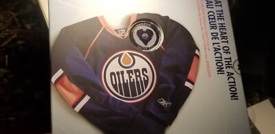 2009 Canada Edmonton Oilers Having Coloured Jersey Rare $1 Coins Set ...