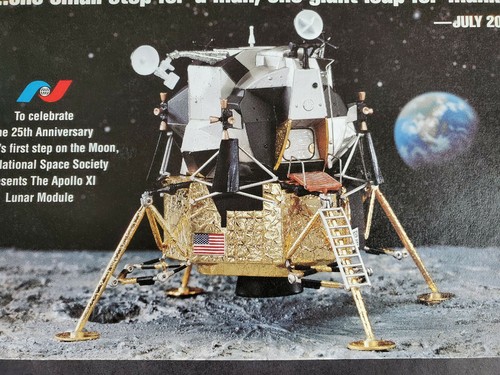 Franklin Mint Apollo 11 First Lunar Moon Module NASA 1:48 Scale Diecast ...