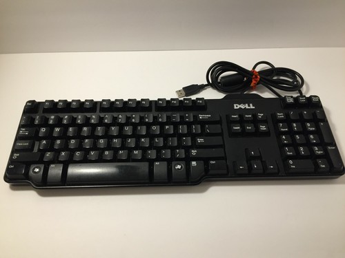 Black Dell Wired Keyboard Model L100 | eBay