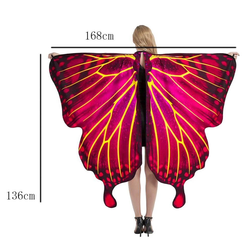 Dressing Up Butterfly Cape Costume Butterfly Scarf Party Favor | eBay ...
