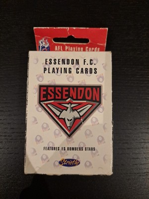 Essendon Bombers Playing Cards 90s Memorabilia | eBay Australia