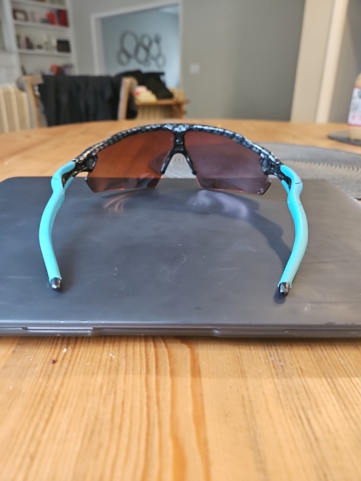OAKLEY RADAR EV PATH CUSTOM CARBON FIBER RETINA PRIZM BLACK POLARIZED ...