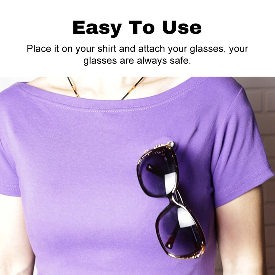 Magnetic Eyeglass Holders Name Label Badge Holder For Clothes Shirt ...