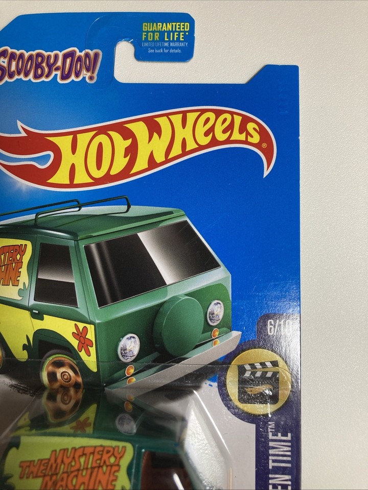 HOT WHEELS 2017 SUPER TREASURE HUNT THE MYSTERY MACHINE SCOOBY-DOO w/PRO CASE | eBay