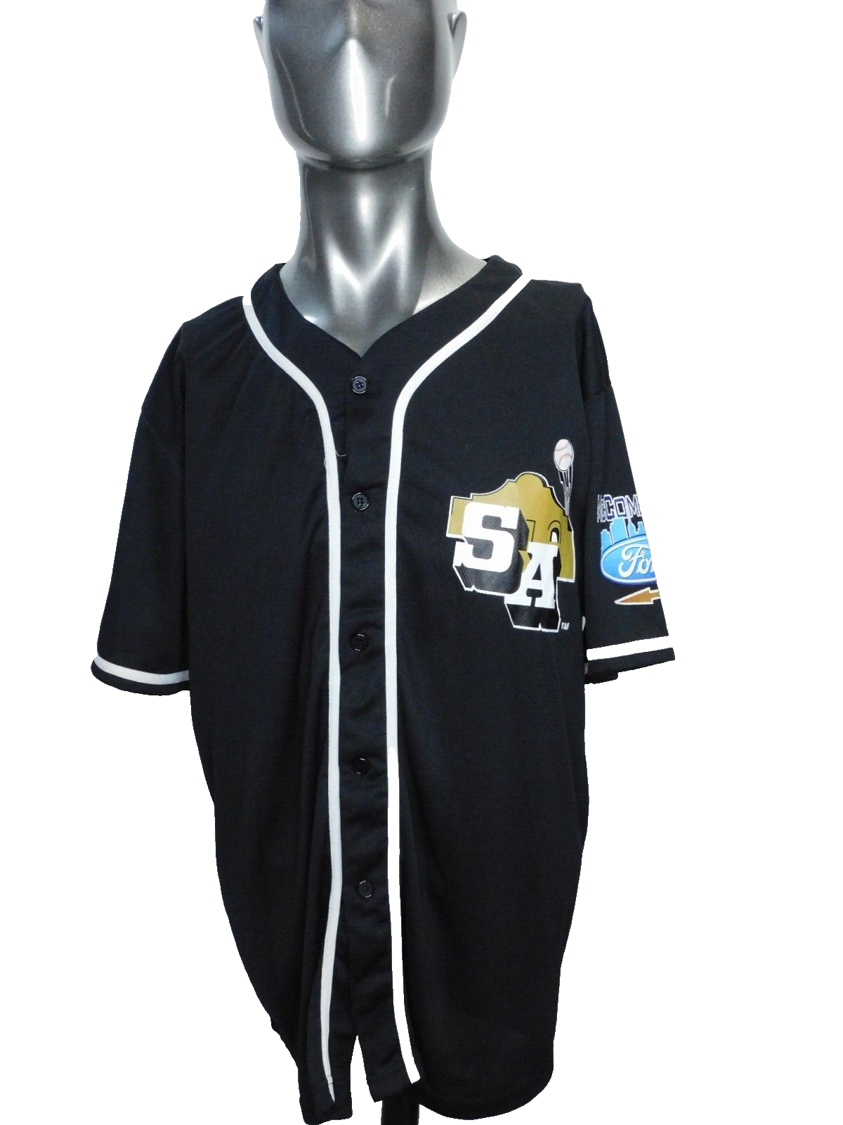 Vintage Minor Leagues San Antonio Missions Jersey Black 39 Hernandez XL ...