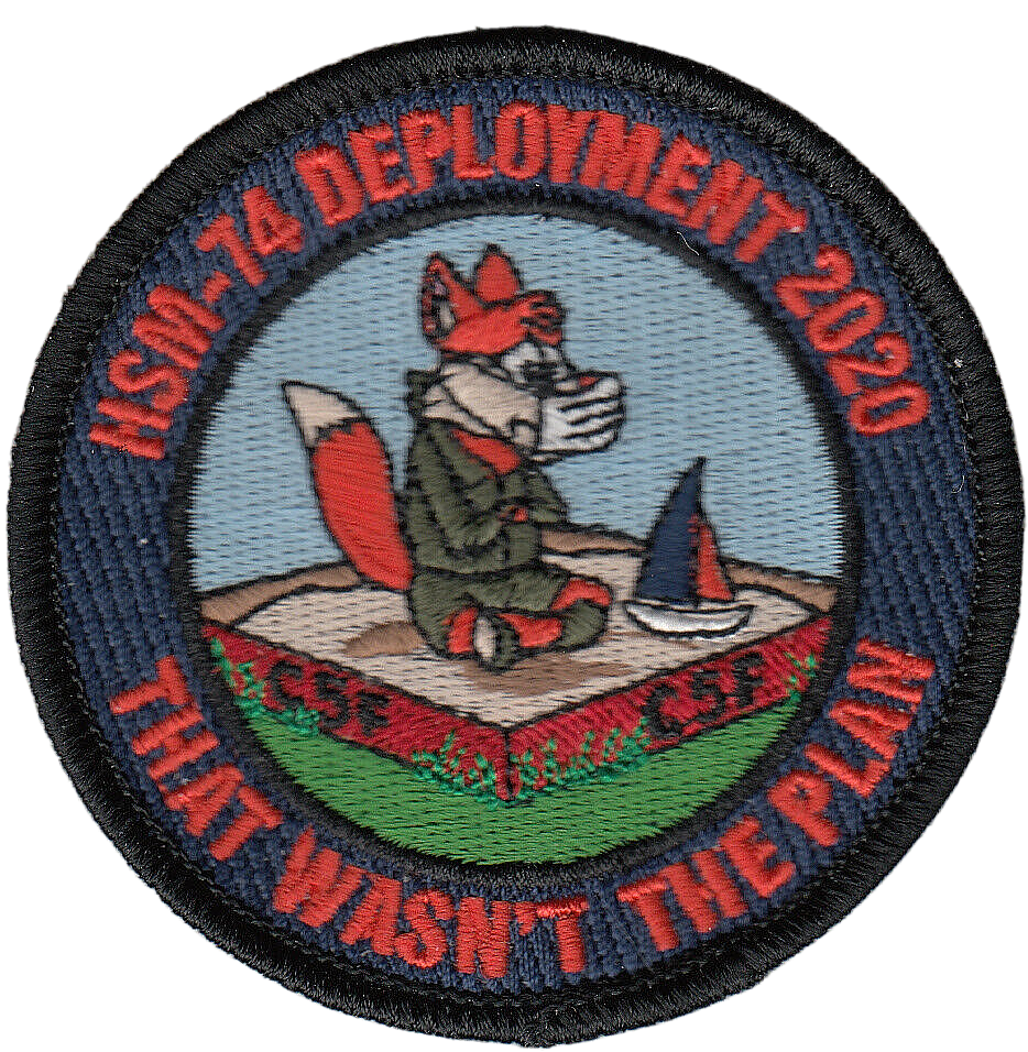 HSM-74 DEPLOYMENT 2020 THAT WASN'T MY PLAN SHOULDER PATCH | eBay