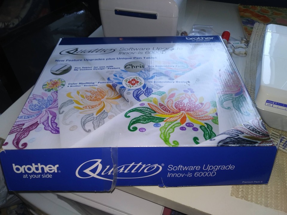 Excellent Brother Quattro 6700D Disney Sewing/Embroidery Machine Low ...