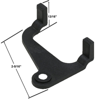 Plastic Right Bottom Retainer for Neo-Angle Framed Sliding Shower Doors ...