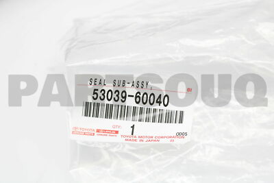 5303960040 Genuine Toyota SEAL SUB-ASSY 53039-60040 | eBay