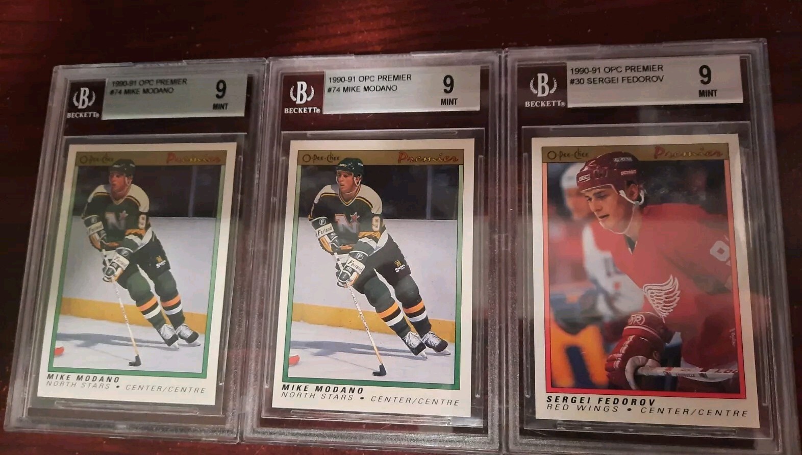 1990-91 Opc Premier 3 Rc Cards Graded Mint 9 | eBay