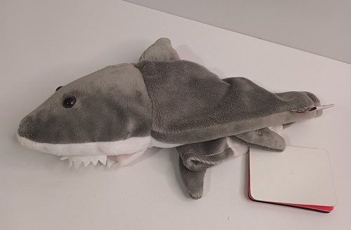 Dinki Di Endangered Puppet Grey Nurse Shark Kids Plush Play Toy 30 Cm ...