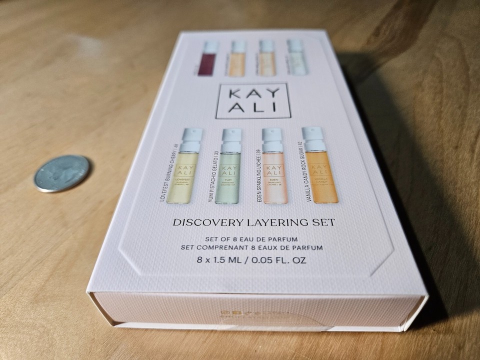 New KAYALI Discovery Perfume Layering Set Sample Spray 8X1.5 ml/0.05 oz ...