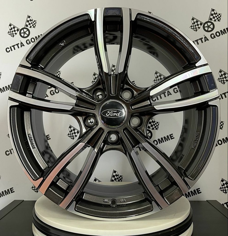 Set 4 Alloy Wheels Compatible for Ford Focus C-Max Kuga Mondeo Mens 18 ...