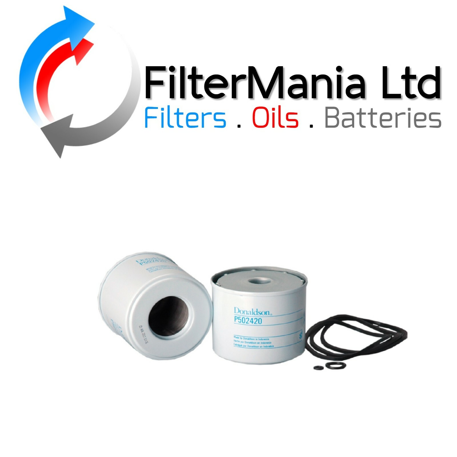 Donaldson Fuel Separator Filter P502420 (Perkins 26550005; CAT 2526338 ...