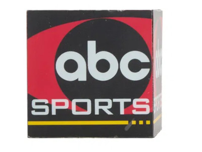 ABC SPORTS Microphone ID CUBE production original tv show props movies ...