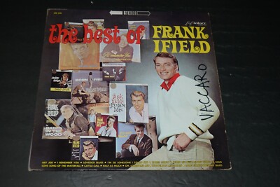 The Best of Frank Ifield~1970 Male Vocal Pop~Hickory LPS 132~FAST ...