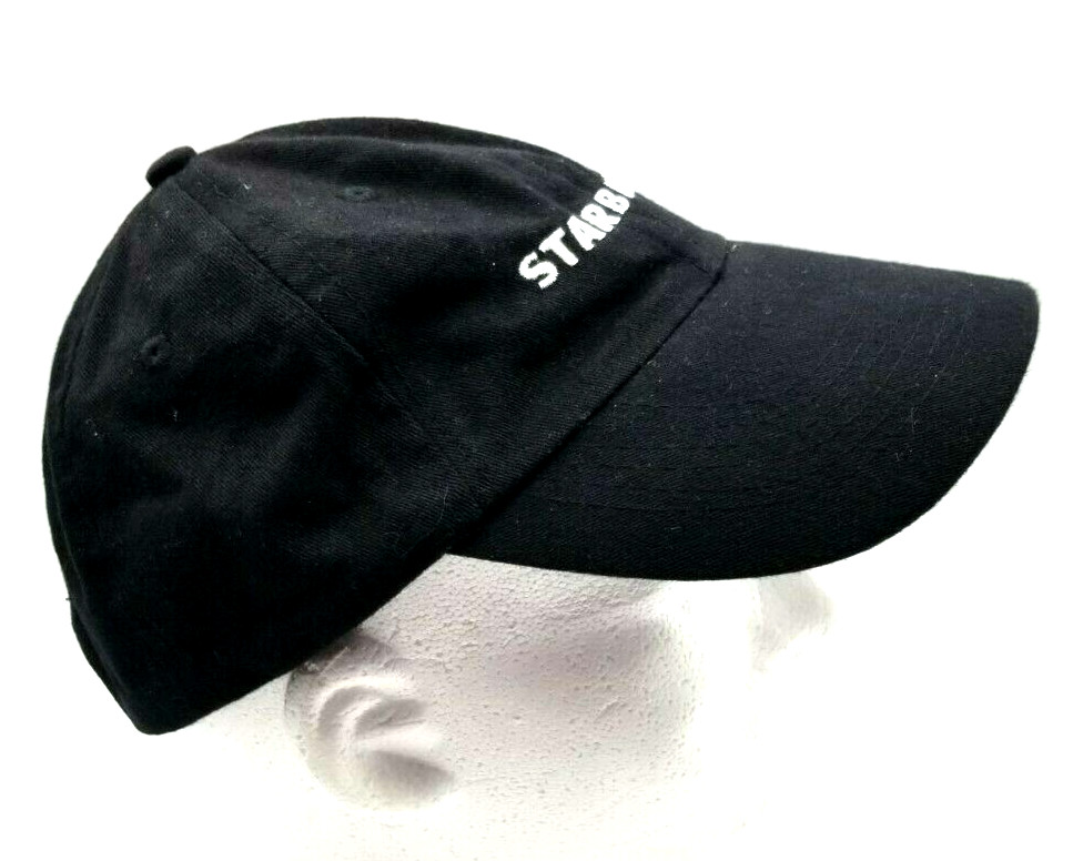 Starbucks Coffee Employee Cap Uniform Black Adjustabl… - Gem