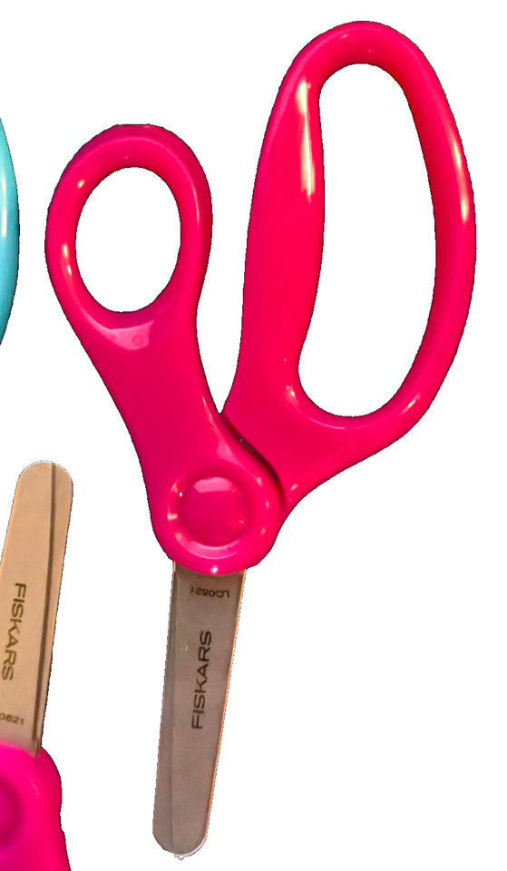 3-PACK of Fiskars 5" Inch Stainless Steel Blunt-Tip Scissors Ages 4 ...