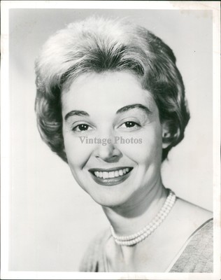 1961 Lisa Howard Abc Reporter Mutual Broadcasting Press 7X9 Vintage ...