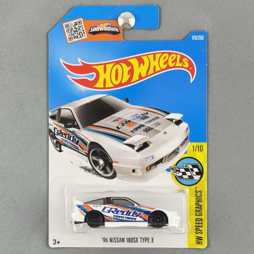 Hot Wheels '96 Nissan 180SX Type X White Greddy Livery HW Speed ...