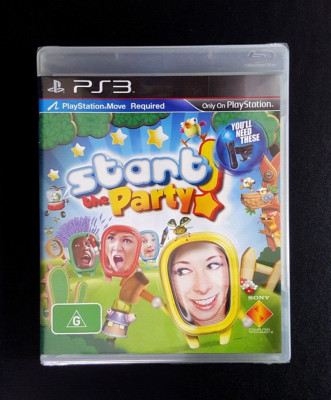Start The Party *New / Sealed (Sony PlayStation 3, 2010) PS3 Game ...