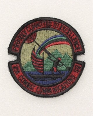 USAF Air Force Patch 4187: 291st Combat Communications Squadron ...
