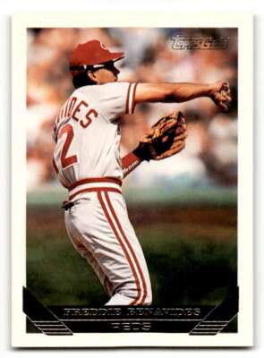 1993 Topps #356 Freddie Benavides Cincinnati Reds Baseball Cards EX/ ID ...