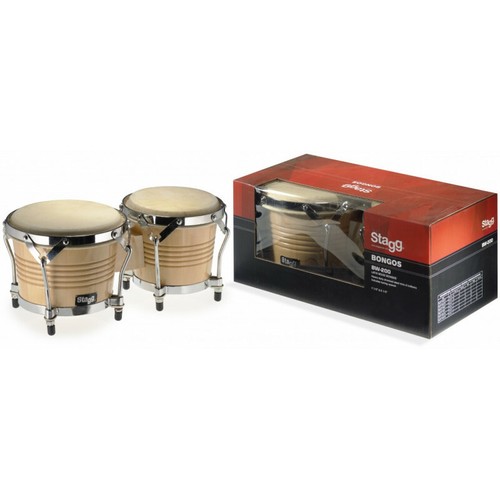 Bongos Stagg BW-200-N Naturel 5414428118356 | eBay